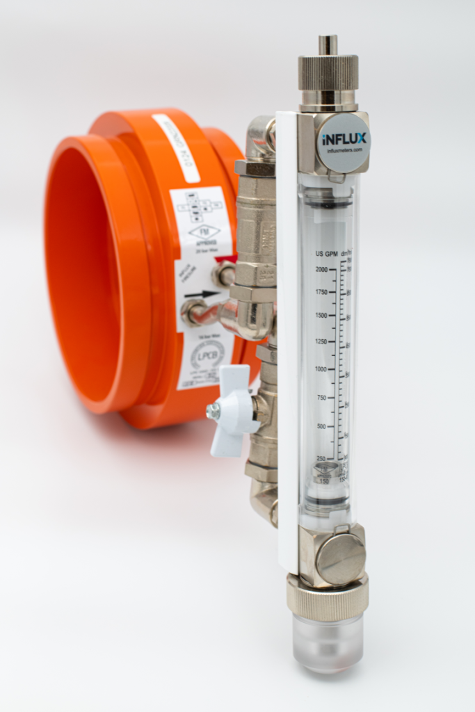 Influx Firesure Groove Flowmeter - Apex Fire System